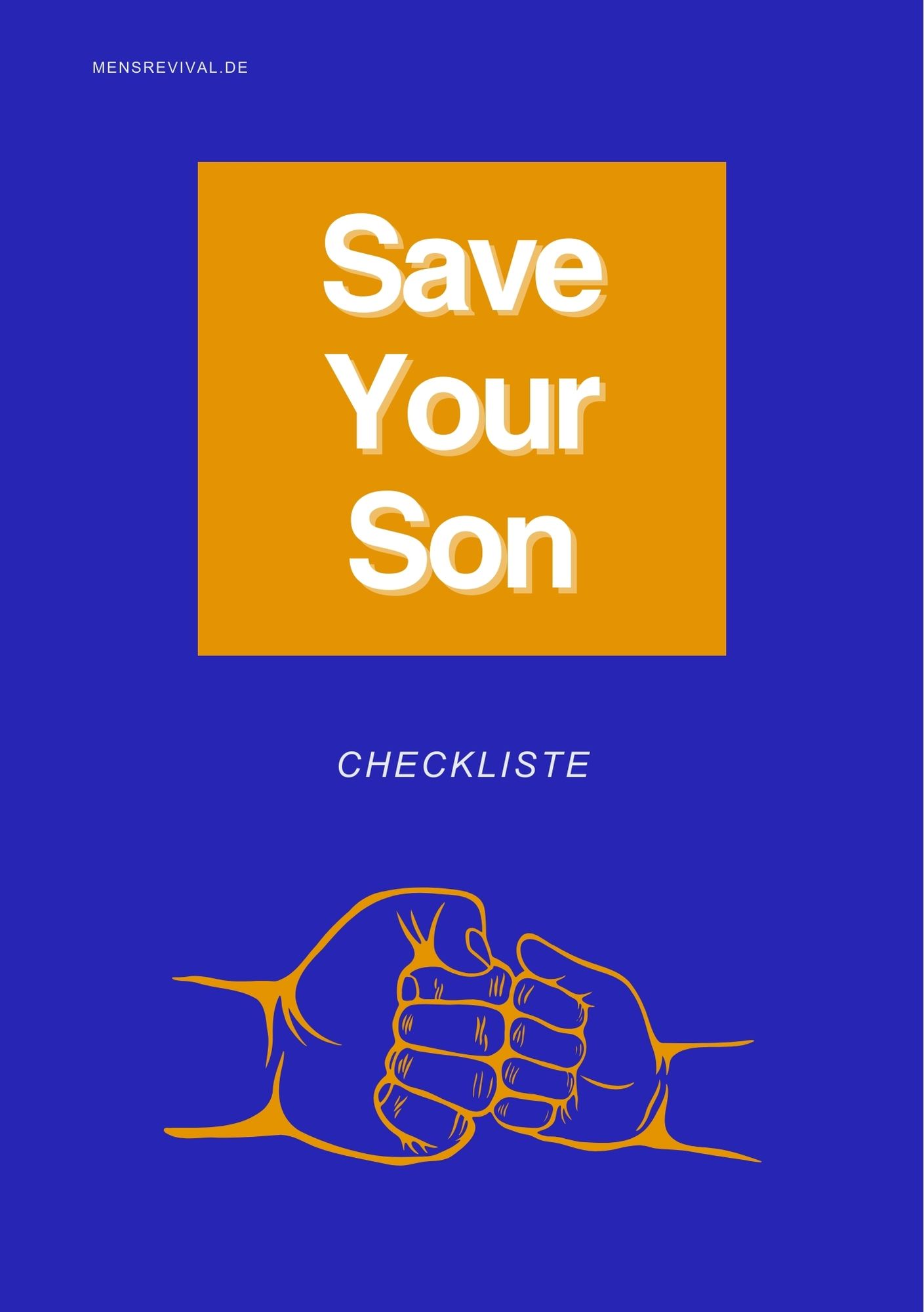 Save your Son - Checkliste - MensRevival - Mehr Lebensqualitt als Mann